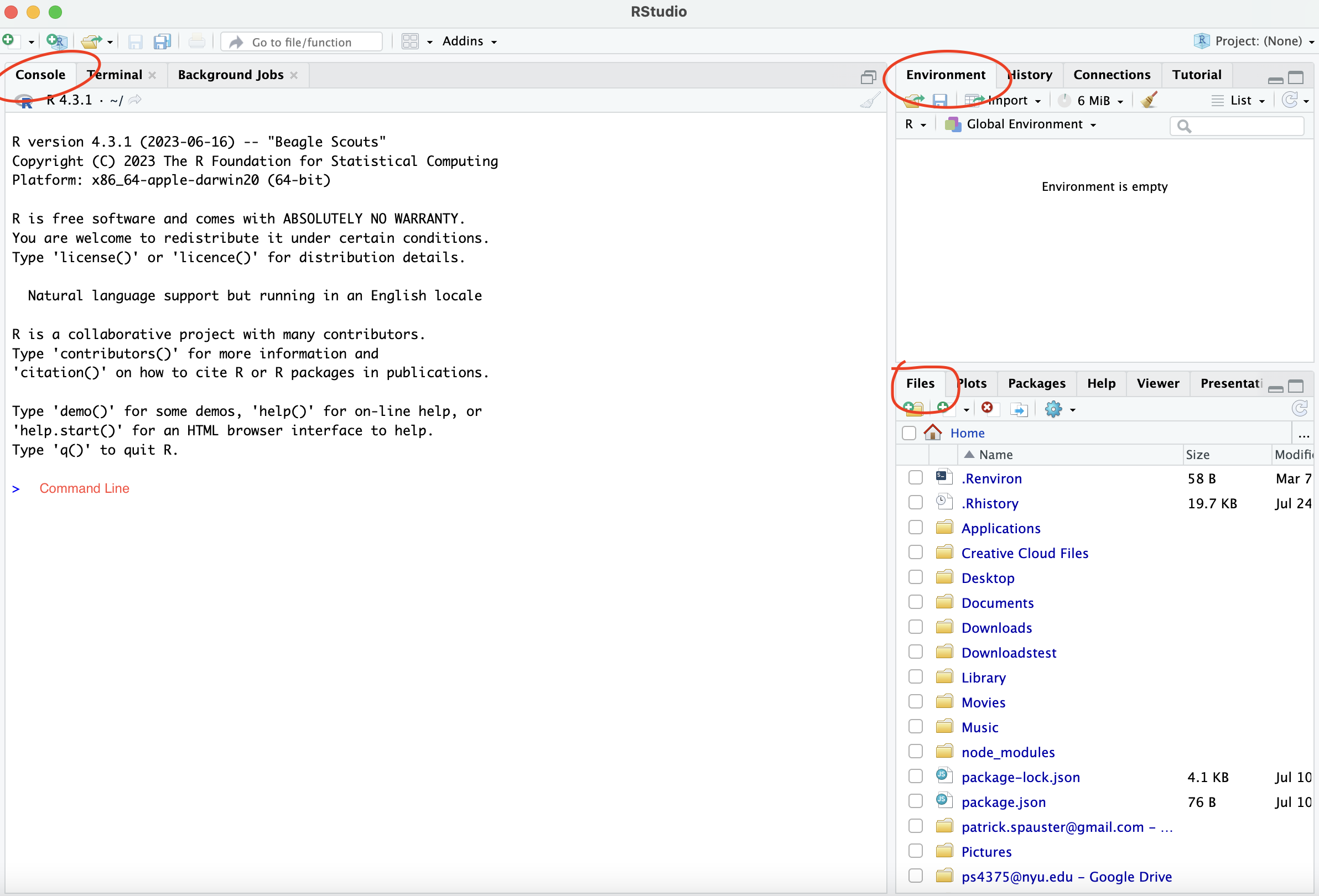 URPL 1620 Tutorials - 2. Creating R Projects